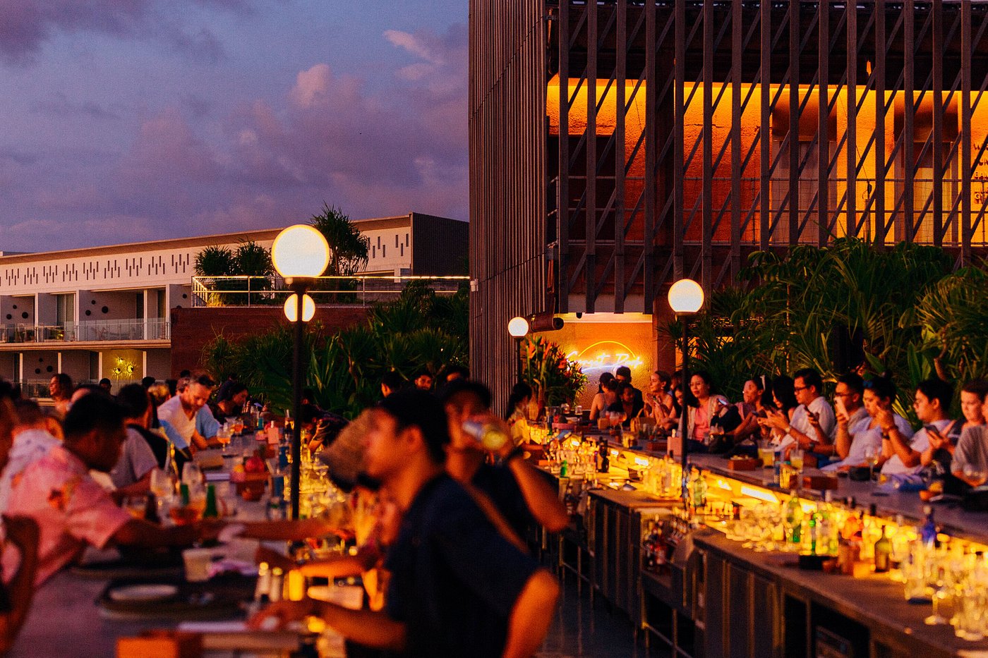 Get High At Sunset Park - One Of Bali's Best Rooftop Bars - Bali Food ...